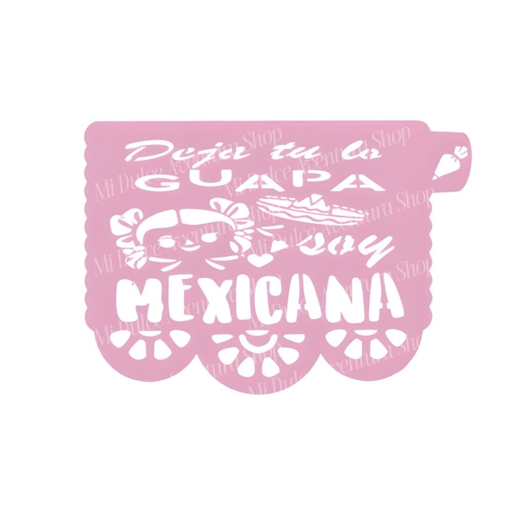 Papel picado guapa - midulceaventurashop