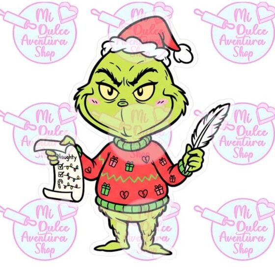 Cortador de Galletas Capibara Grinch Lista - midulceaventurashop
